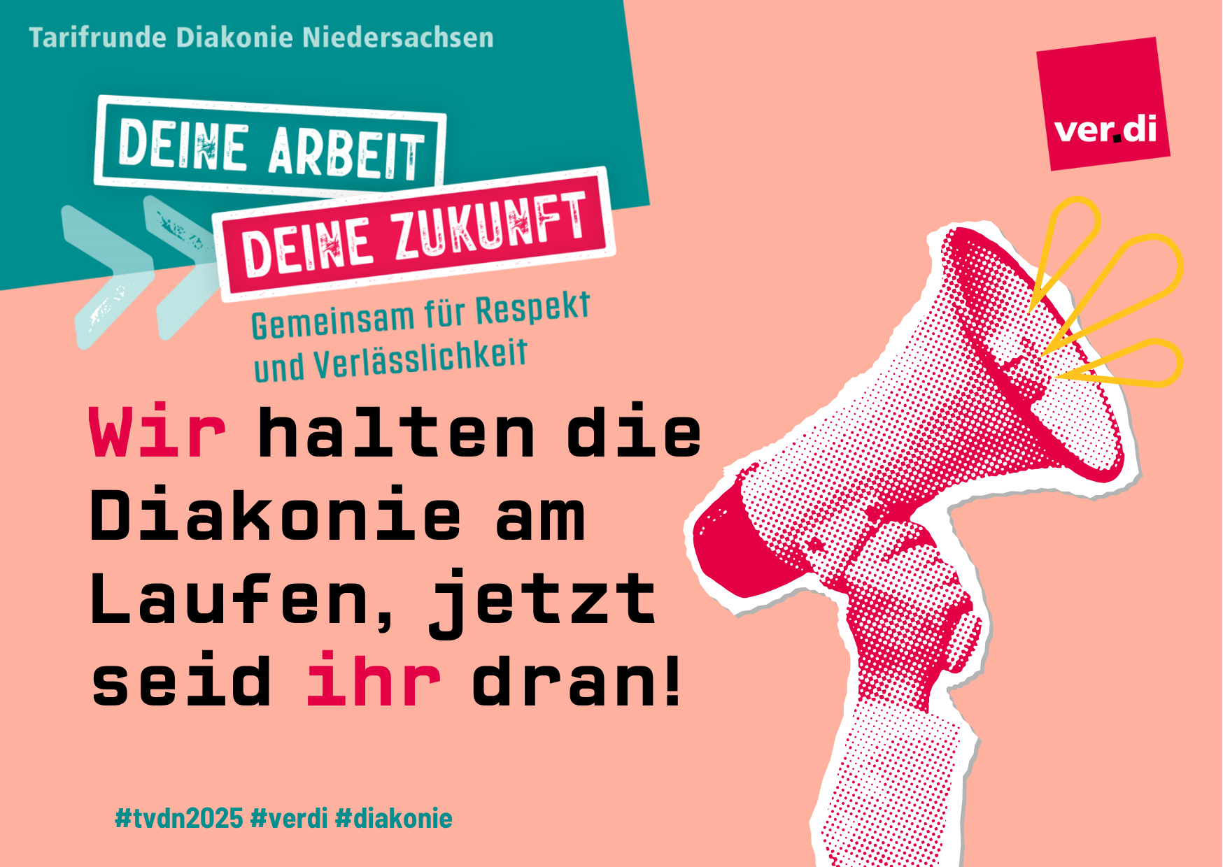 Mailaktion - TVDN - ver.di Tarifvertrag Diakonie Niedersachsen